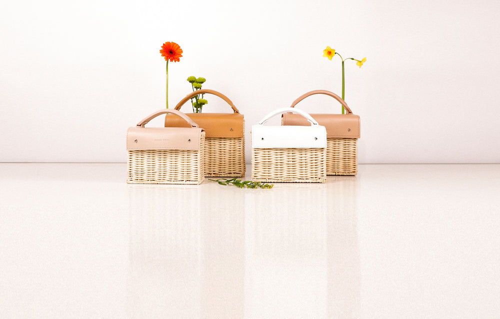 Wicker Wings | Modern Wicker Bags | As seen in Vogue